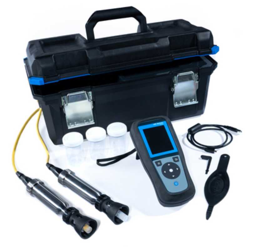 Multímetro portátil HQ2200 con electrodos de conductividad y pH de gel ...